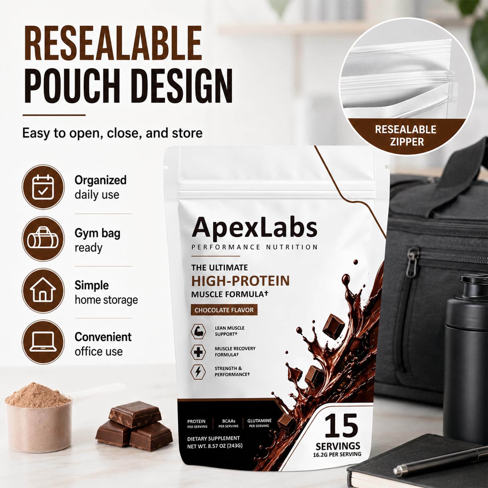 natural chocolate supplement for endurance
