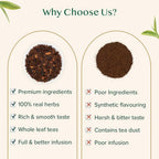 natural chocolate vanilla tea for wellness