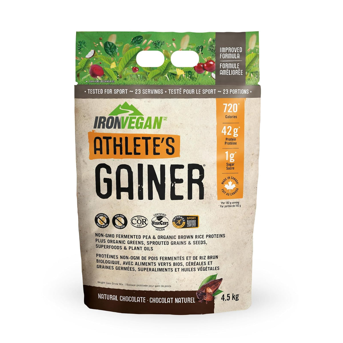 natural chocolate weight gainers