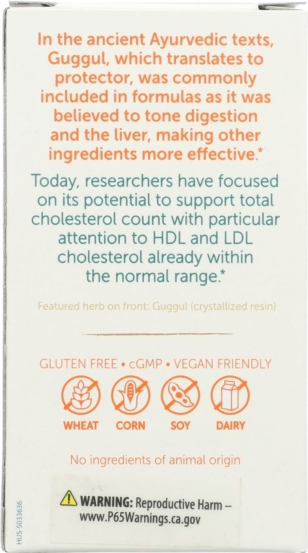 natural cholesterol control with Himalaya Guggul