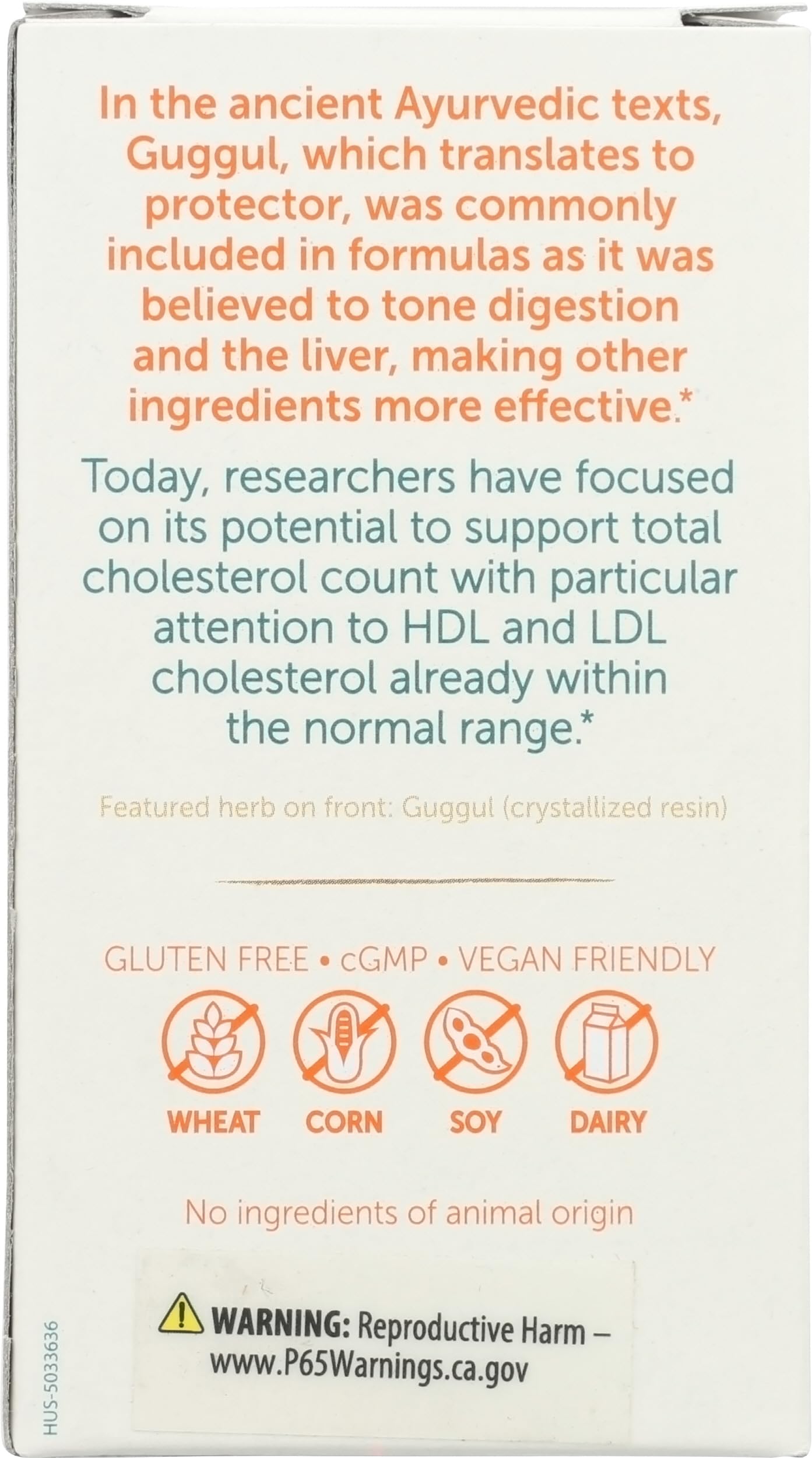 natural cholesterol control with Himalaya Guggul