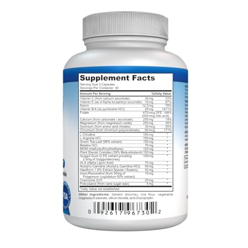Natural cholesterol control with NutraPro vitamins
