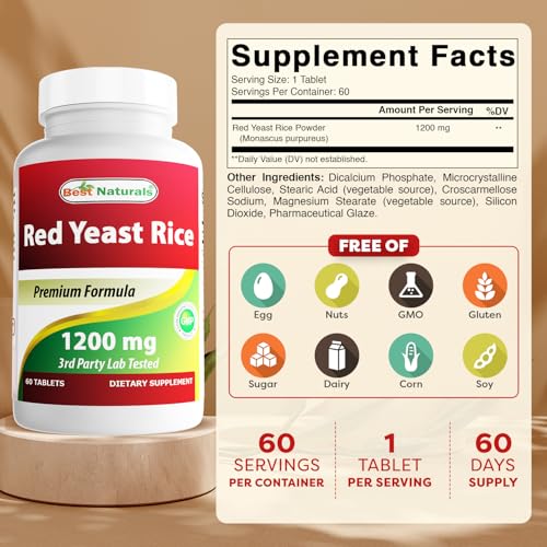natural cholesterol management red yeast rice