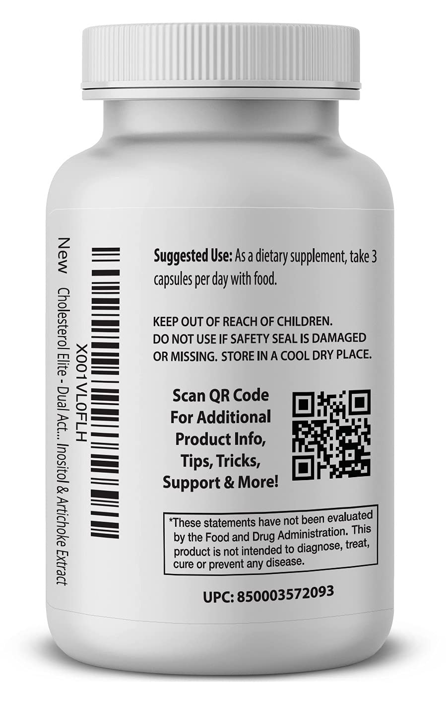 Natural cholesterol management supplement