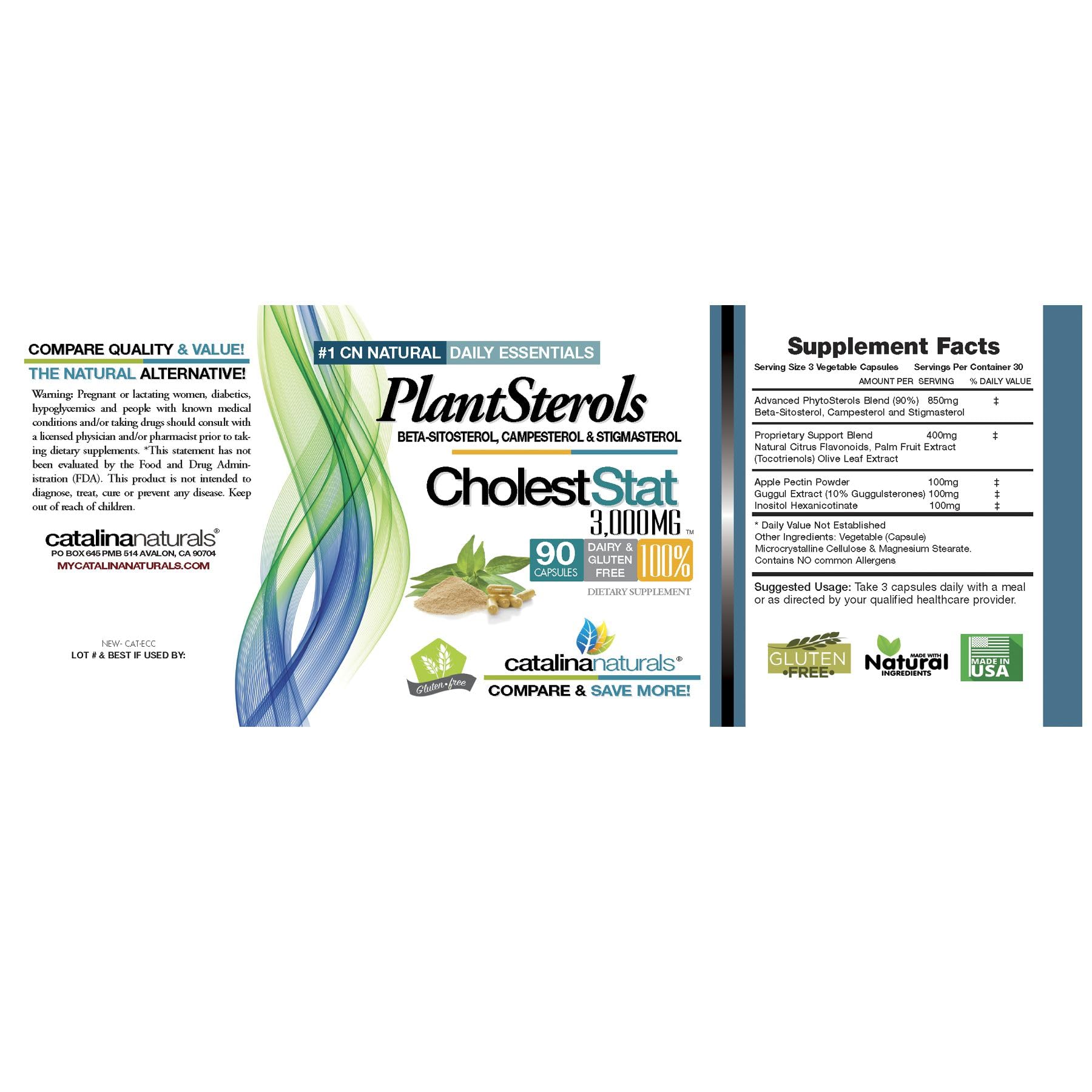 Natural cholesterol management supplements