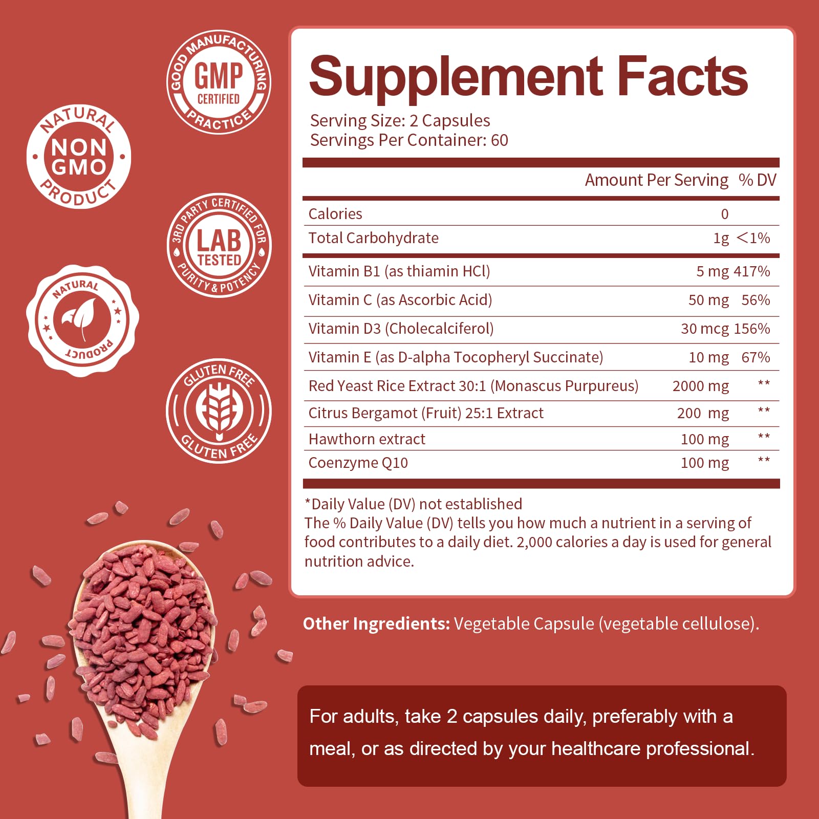 natural cholesterol support capsules