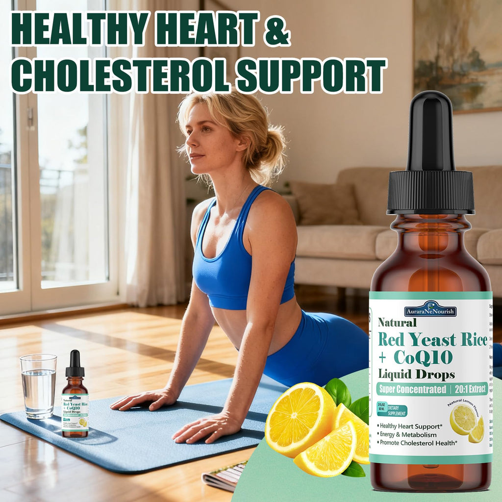 Natural cholesterol support drops