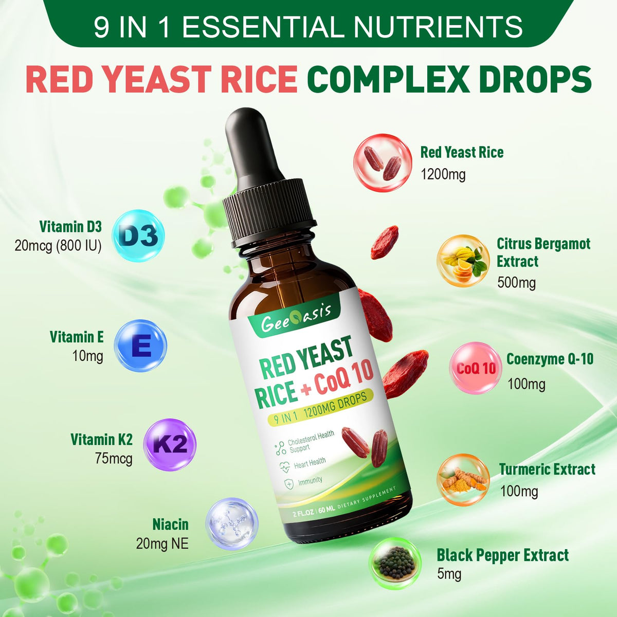 natural cholesterol support formula