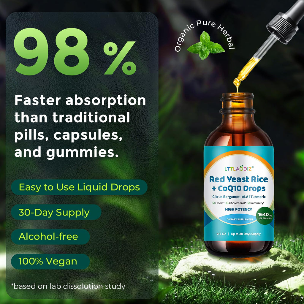 Natural cholesterol support formula