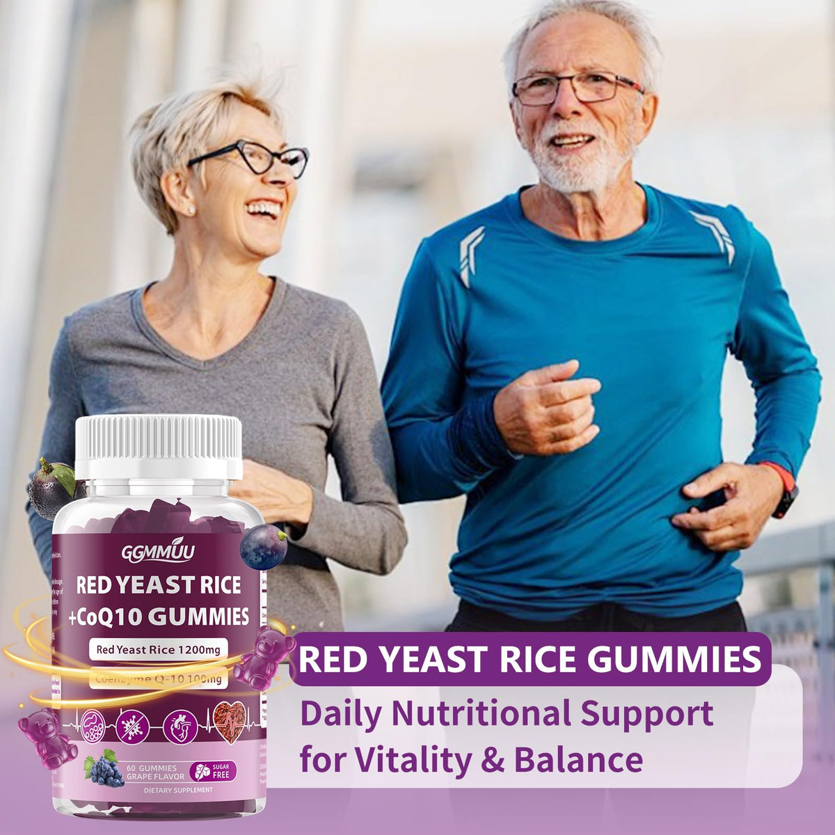 Natural cholesterol support gummies