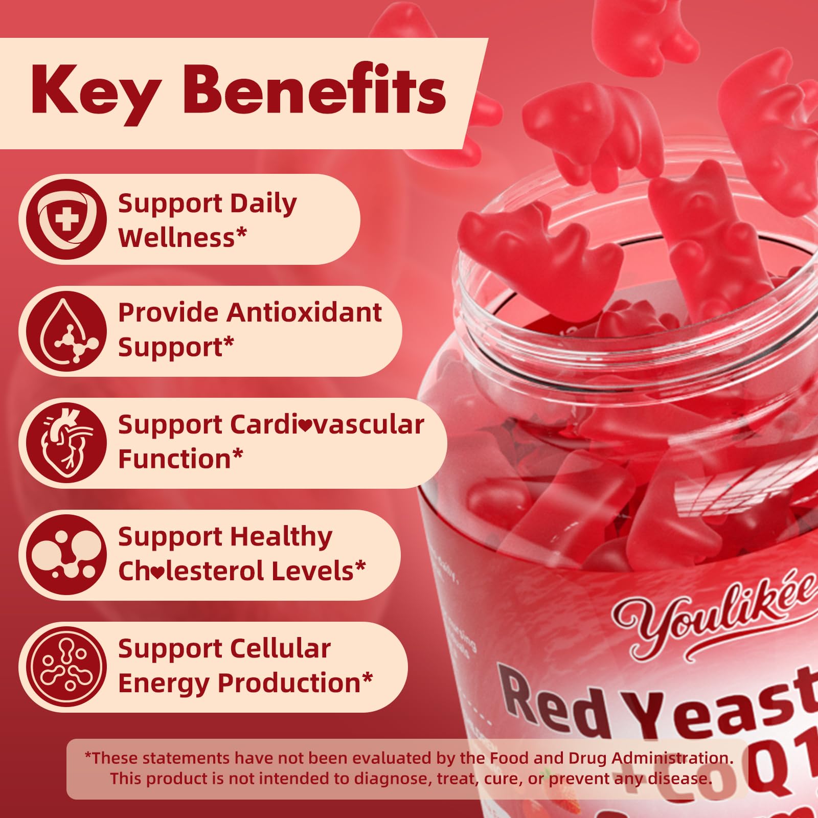 Natural cholesterol support gummies