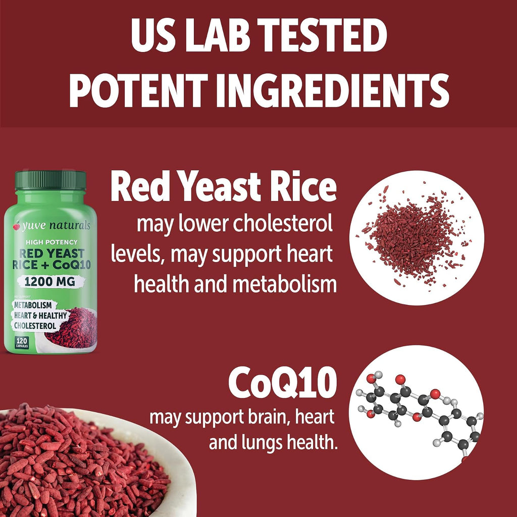 natural cholesterol support red yeast rice