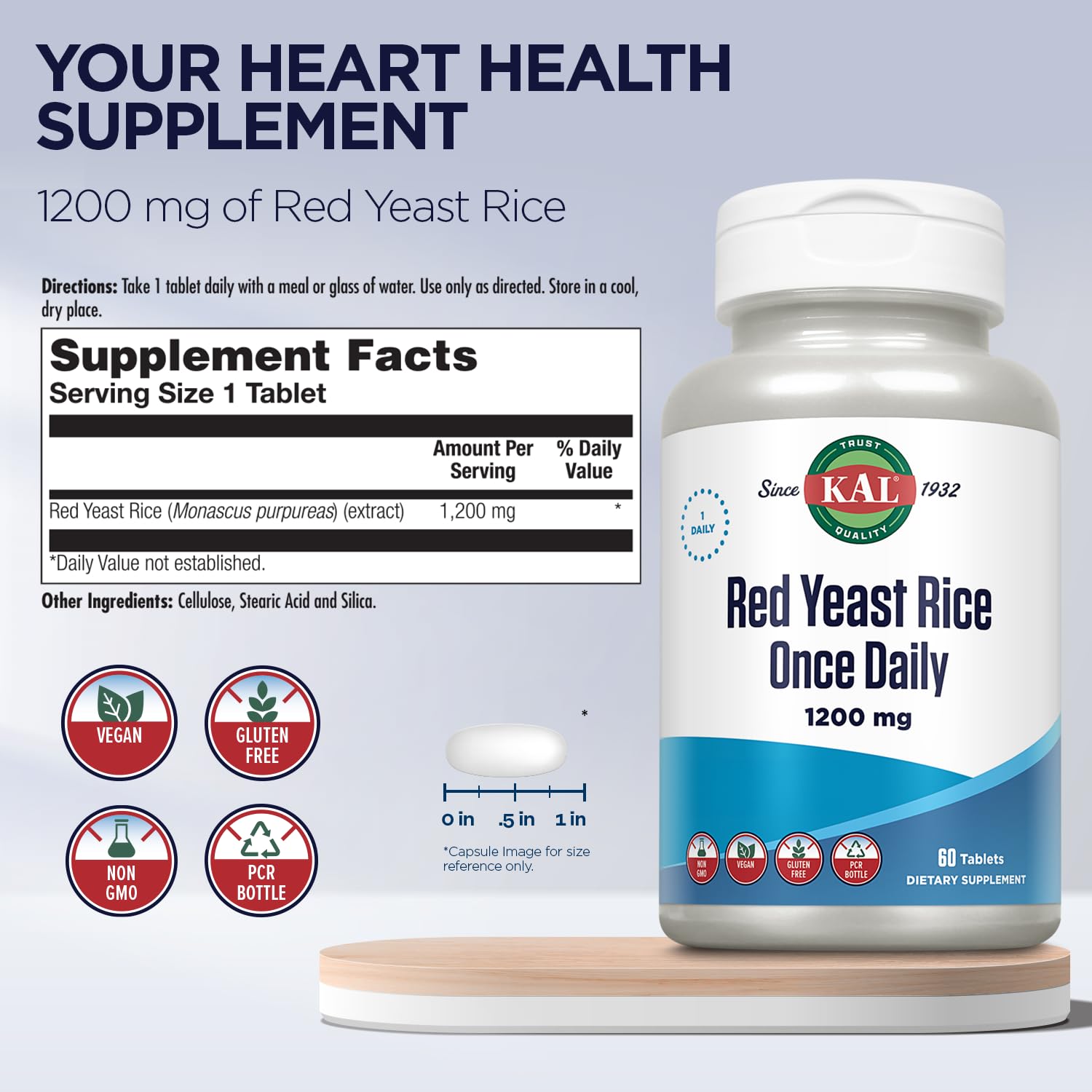 natural cholesterol support red yeast rice