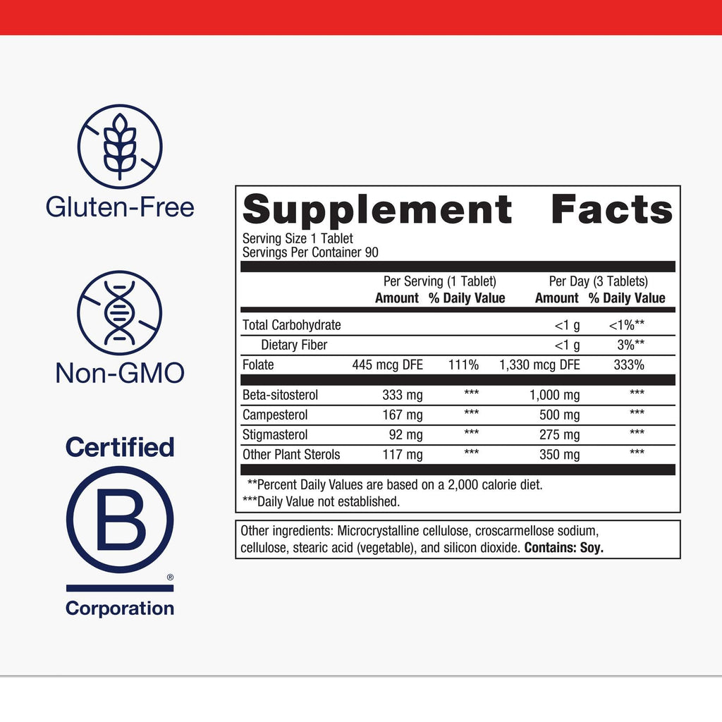 Natural cholesterol support supplements
