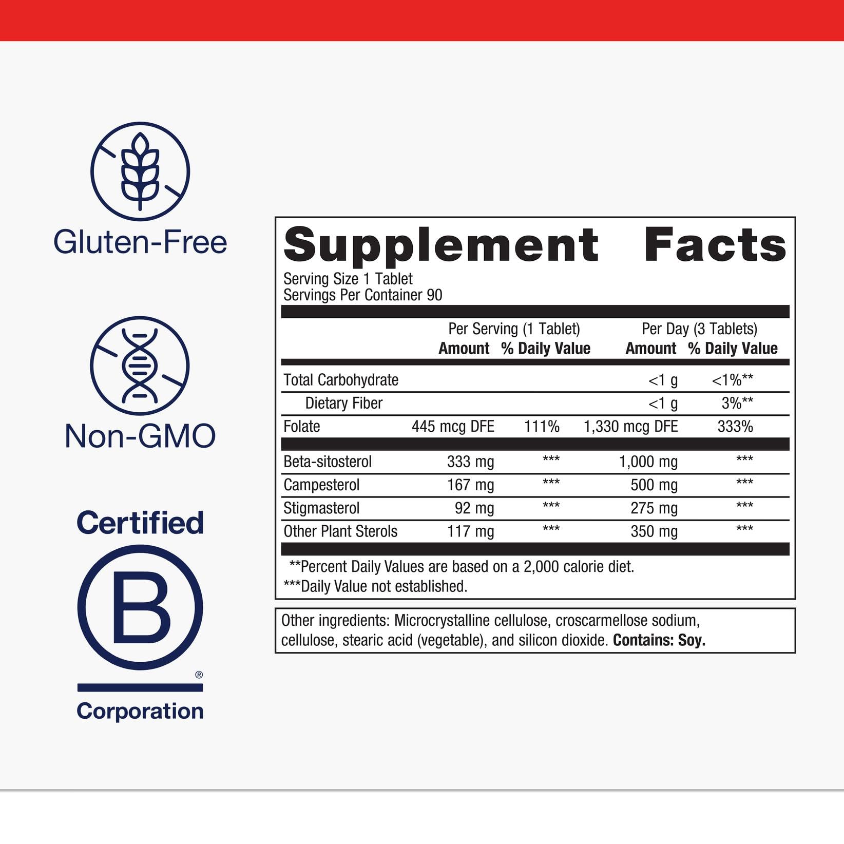 Natural cholesterol support supplements