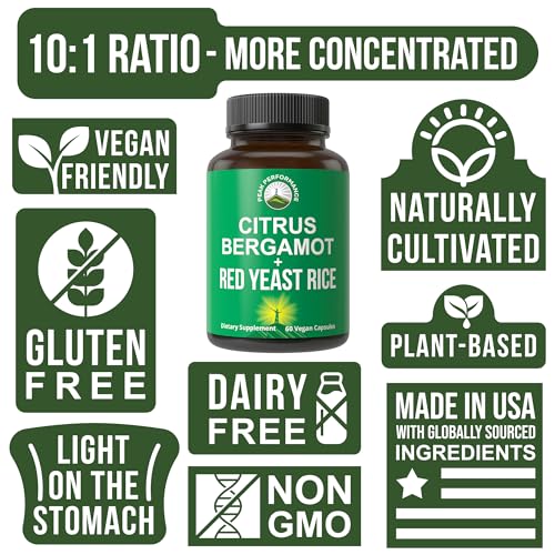 natural cholesterol support with bergamot