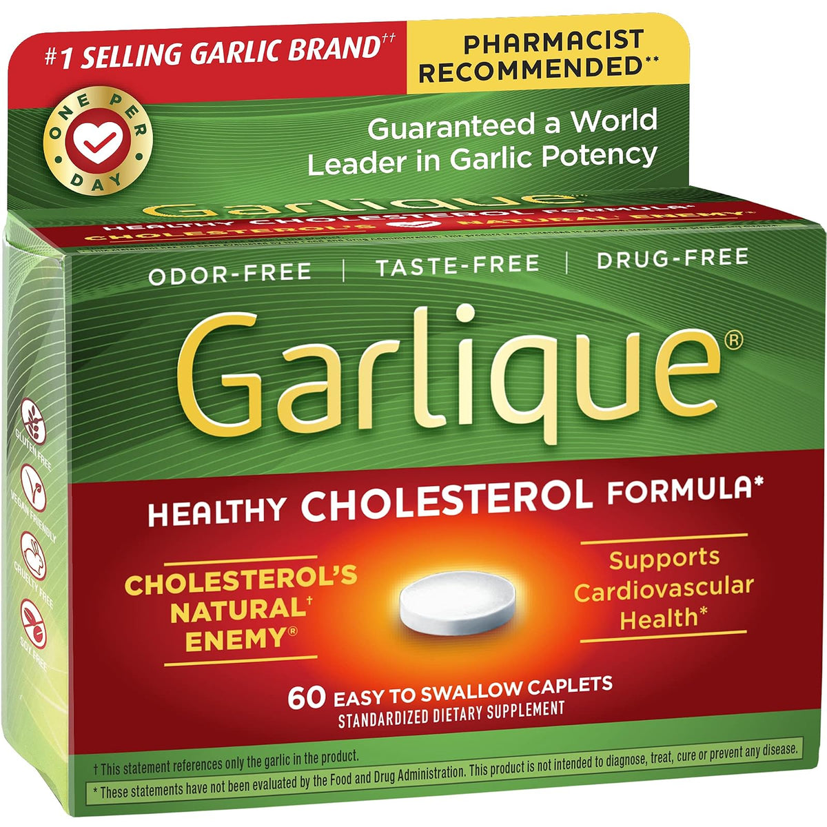 natural cholesterol support with garlic