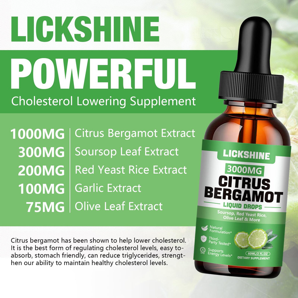 natural cholesterol support with Lickshine