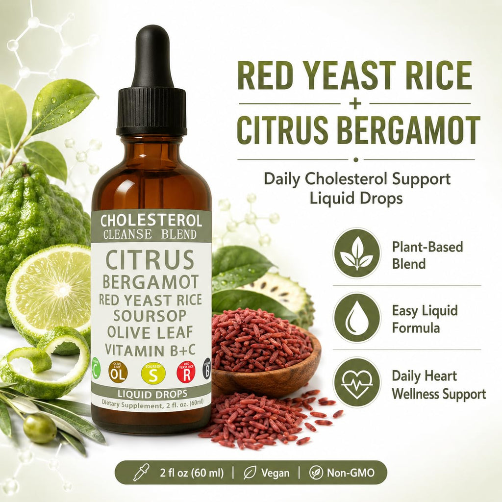 Natural cholesterol support with Red Yeast Rice