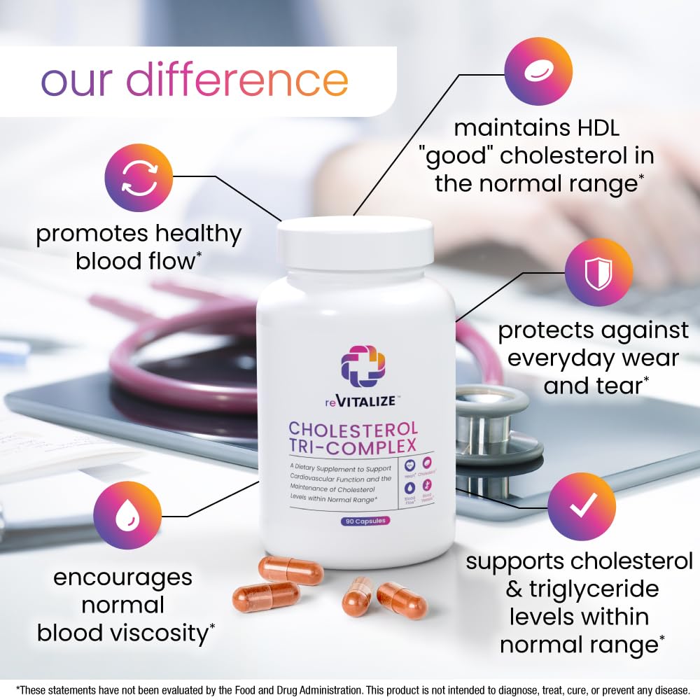 natural cholesterol support with REVITALIZE