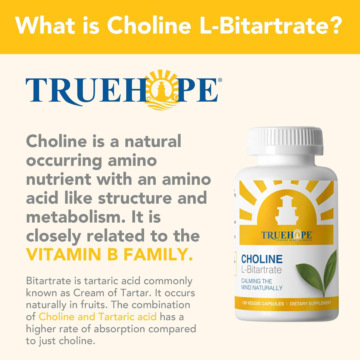 Natural Choline source for mental clarity