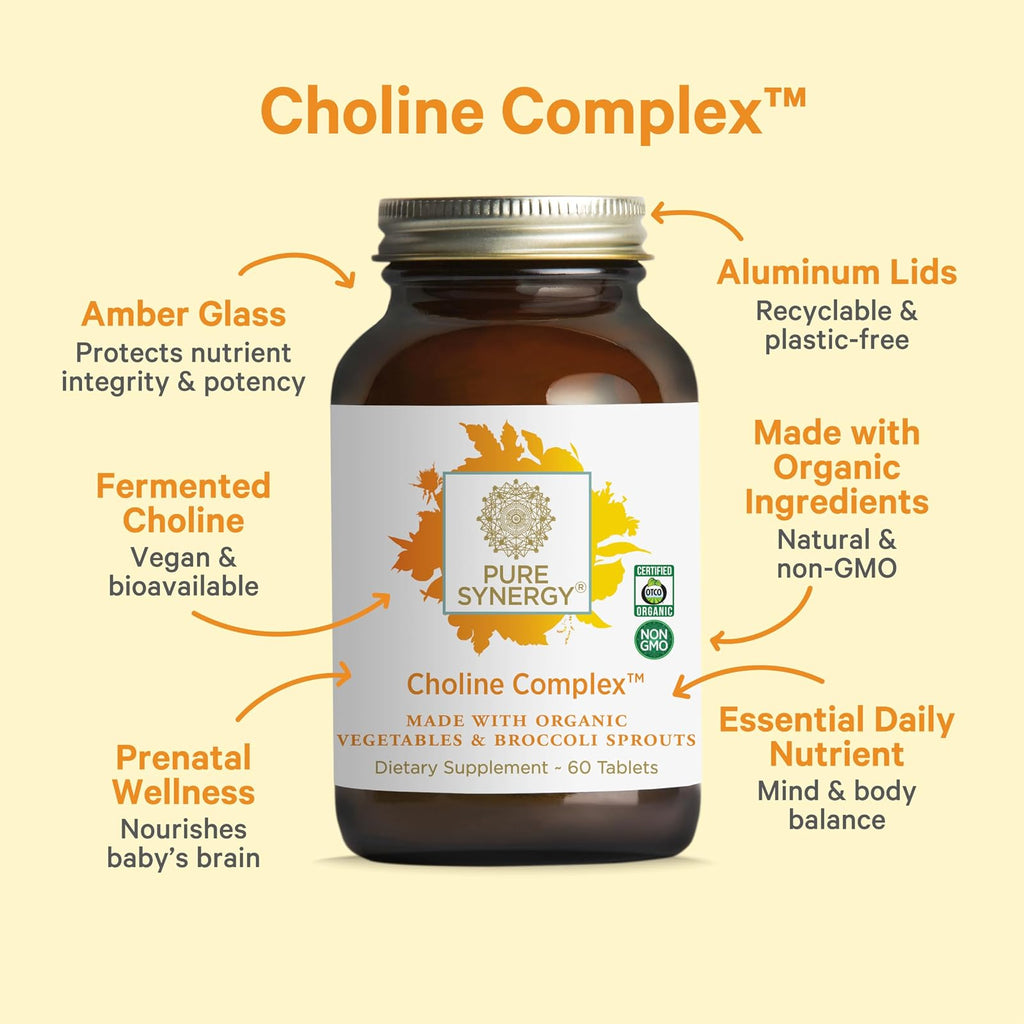 Natural choline supplement for energy