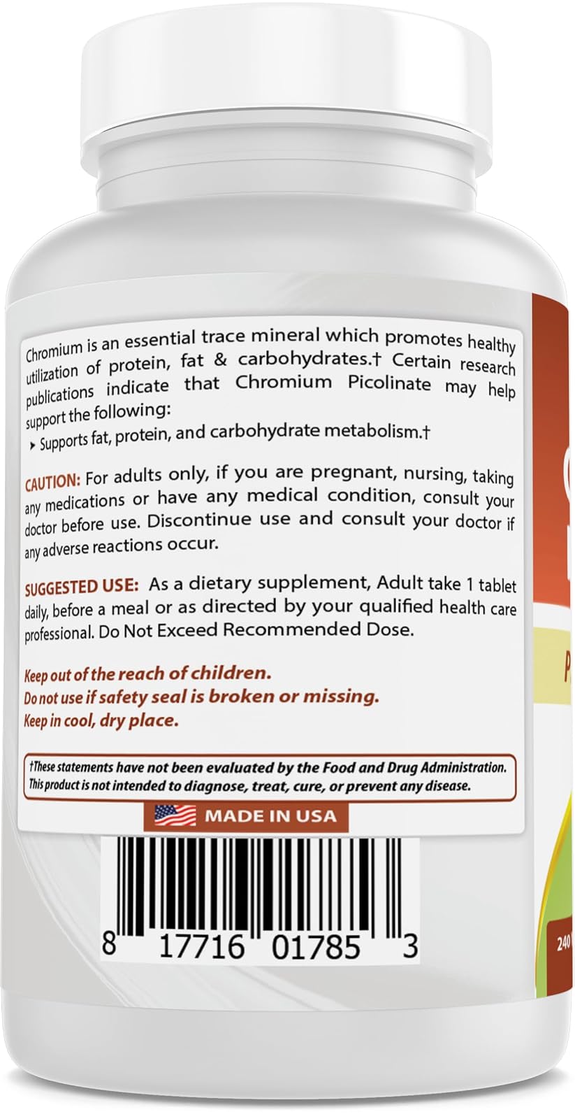 Natural Chromium for weight management