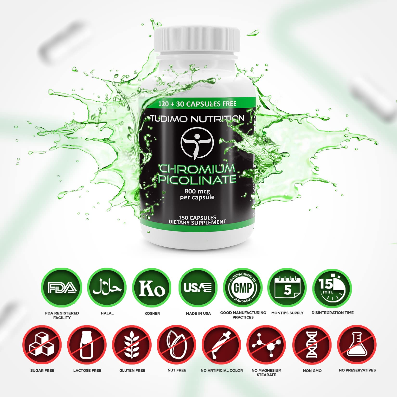natural chromium picolinate for metabolism boost