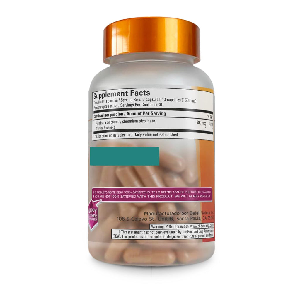 natural chromium supplement for energy