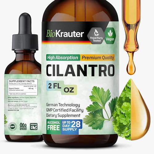 natural cilantro tincture benefits
