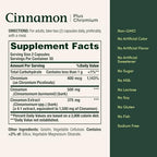 Natural cinnamon capsules for wellness