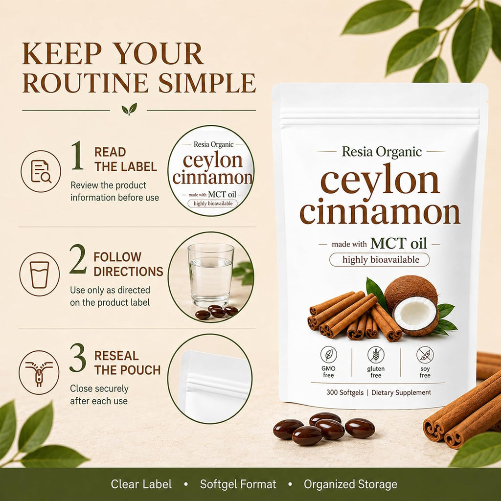 Natural cinnamon extract for wellness