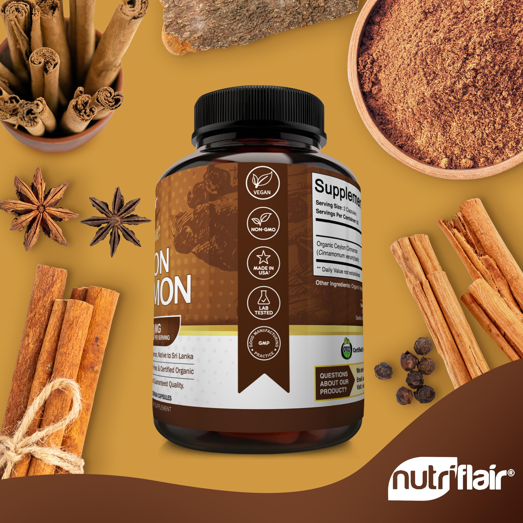 Natural cinnamon for health