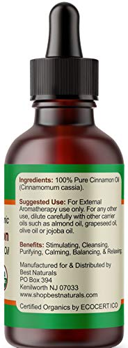 natural cinnamon oil for soothing aromas