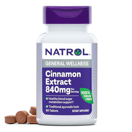 Natural cinnamon supplement for adults