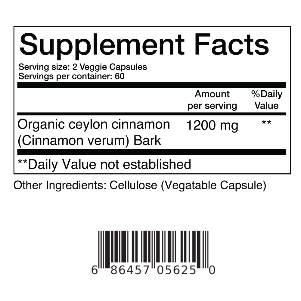 natural cinnamon supplement for health