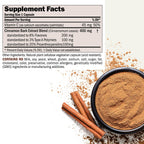 Natural cinnamon supplement for health