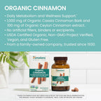 Natural cinnamon supplement for wellness