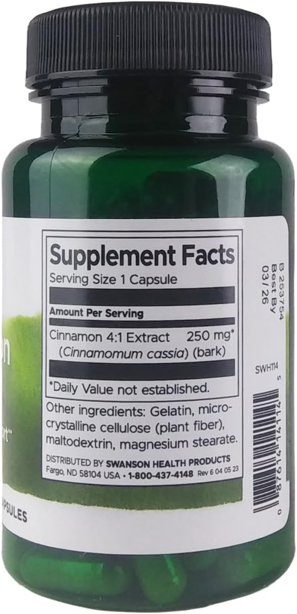 natural cinnamon supplement for wellness