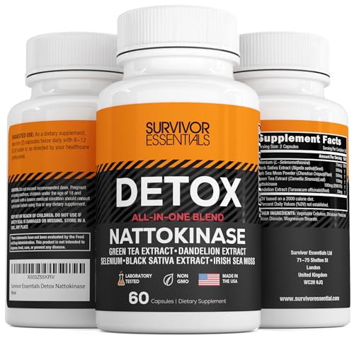 Natural circulation booster with Nattokinase