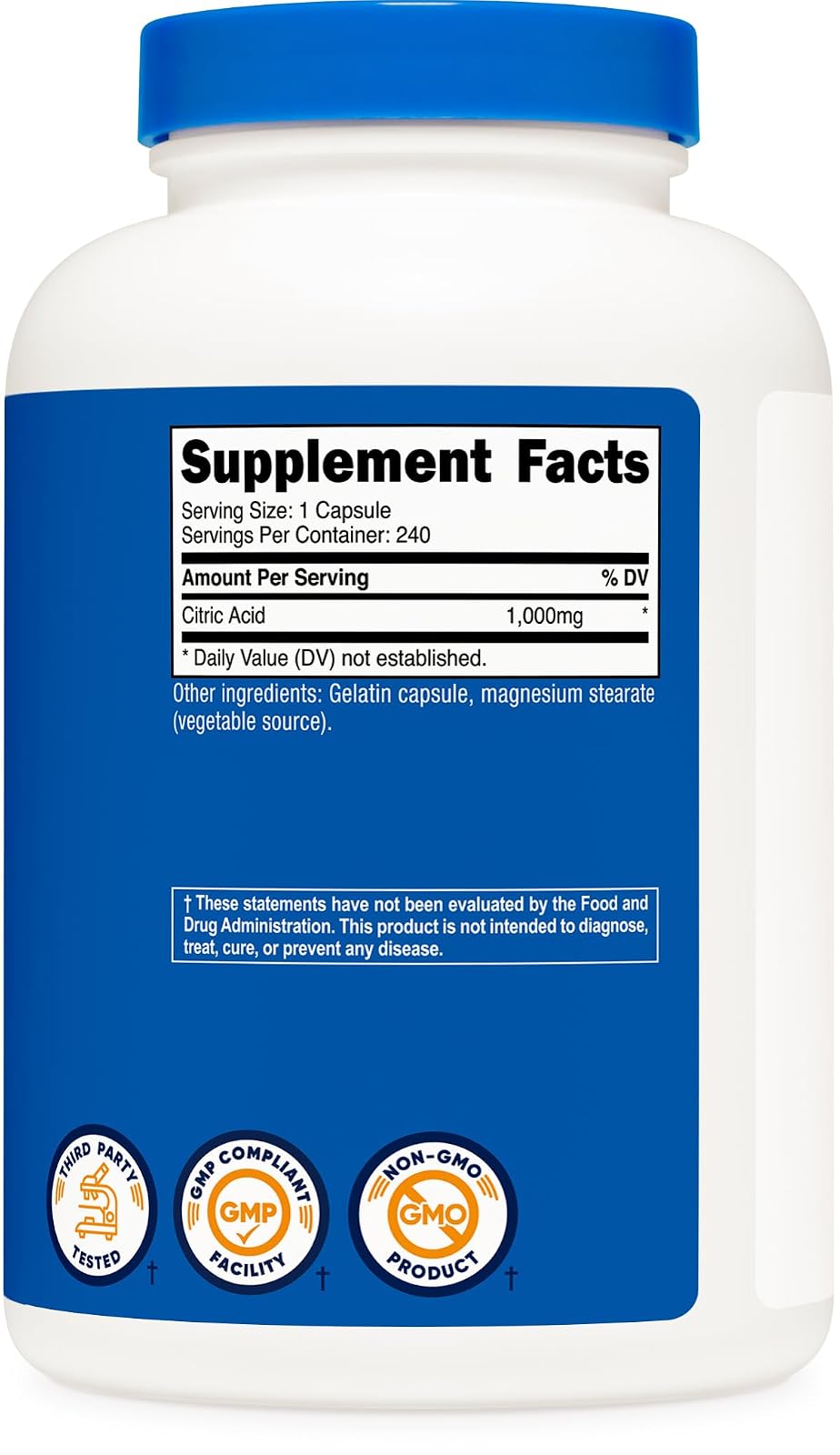 natural citric acid for wellness