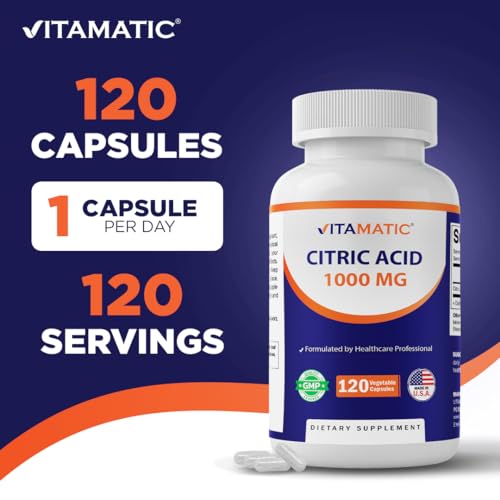 Natural citric acid health benefits