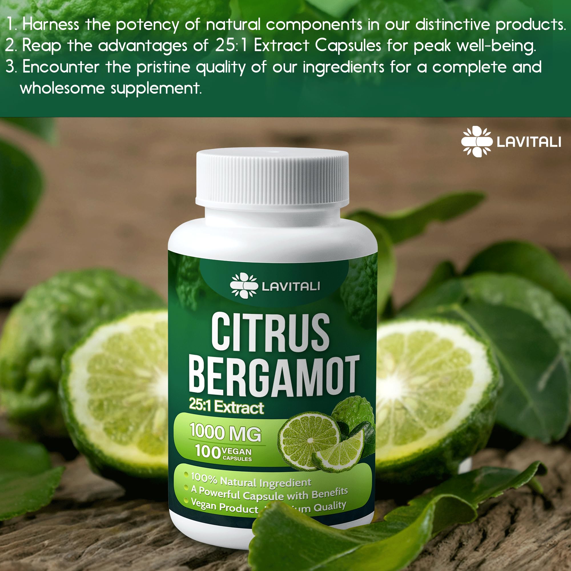 Natural Citrus Bergamot for heart health