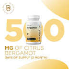 Natural Citrus Bergamot supplement capsules