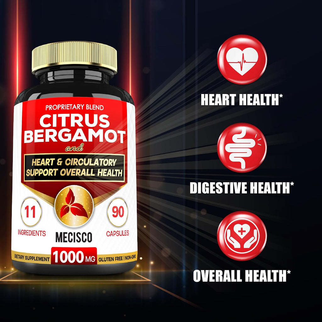 Natural Citrus Bergamot supplement for energy