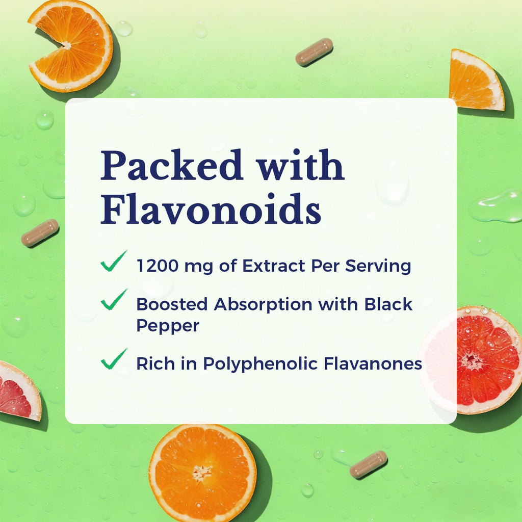 Natural Citrus Bergamot supplement for wellness