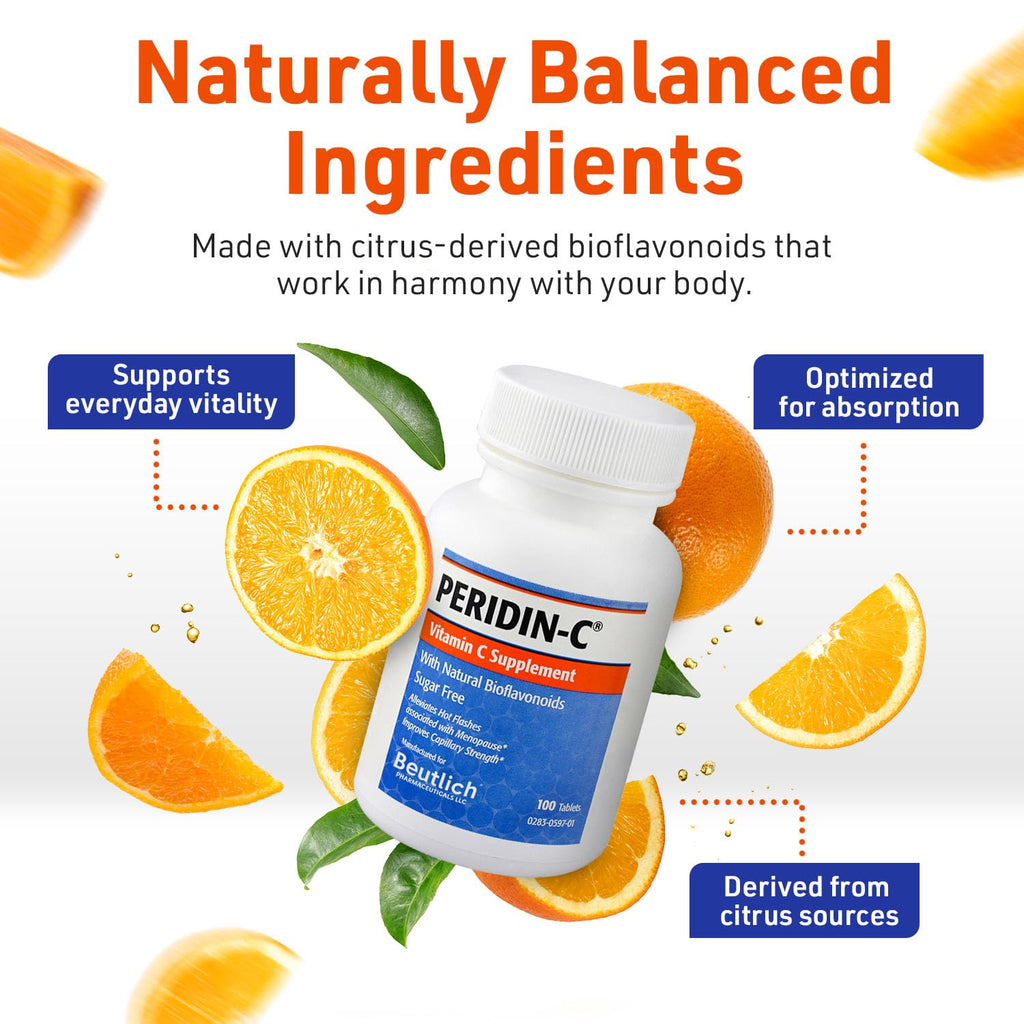 natural citrus bioflavonoids in vitamin C