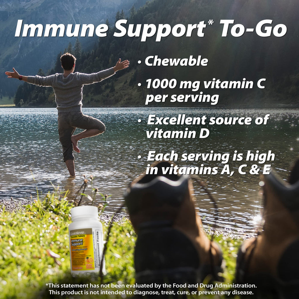 natural citrus flavour vitamin tablets