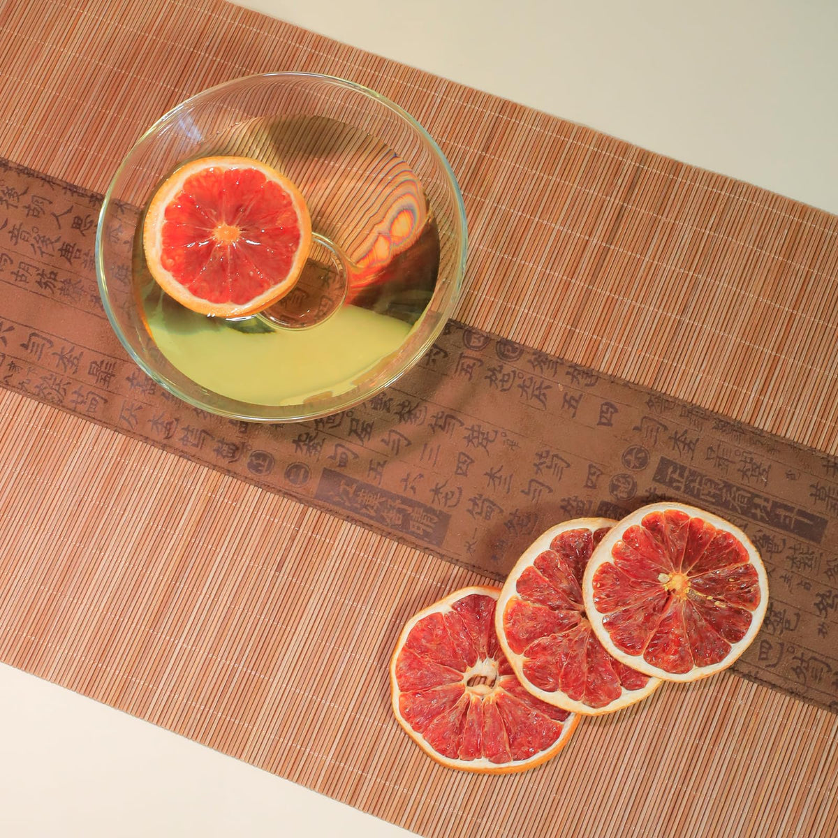 natural citrus herbal infusion