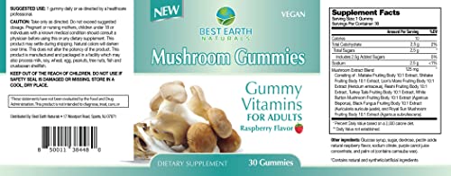 natural clarity mushroom vitamins for adults